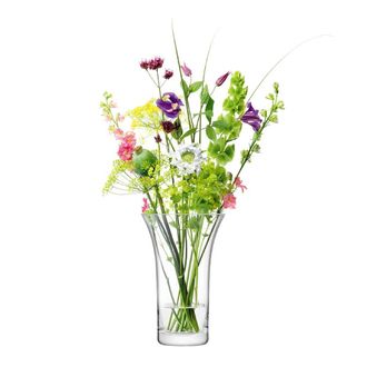 LSA International Flower Offene Strau&szlig;vase H26cm Klar