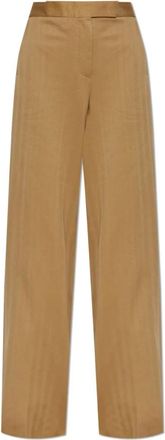 Max Mara Femme, Pantalons, Beige, Taille: 38 FR Pantalons
