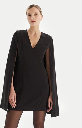 Twin-Set Coctailkleid 252TT2402 Schwarz Regular Fit