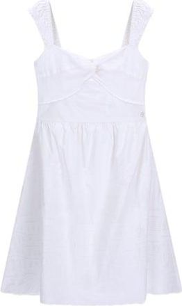 Guess Robe &agrave; d&eacute;tails brod&eacute;s en coton