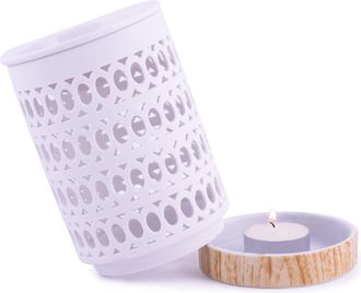 Pajoma Duftlampe Porcelain, H 14,3 cm f&uuml;r Duftwachs und Duft&ouml;l