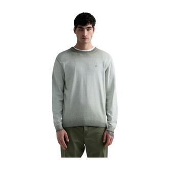 Replay Inside Fade Cotton 12 gg - - Knitwear - Herren - Gr&uuml;n - M