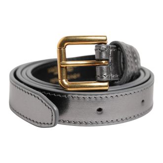 Dolce & Gabbana Femme, Accessoires, Gris, Taille: 75 CM Ceinture