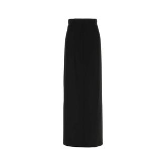 Maison Margiela Femme, Jupes, Noir, Taille: 36 FR Pant Jupe Maxi Droite
