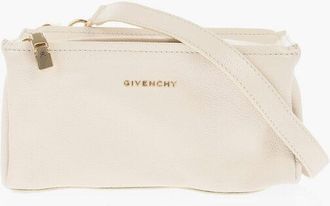 Givenchy Textured Leather PANDORA Shoulder Bag with Golden Effect Log Gr&ouml;&szlig;e Uni
