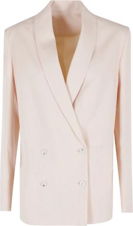 Loulou Studio Femme, Vestes, Rose, Taille: 34 FR Minka Tailored Jacket