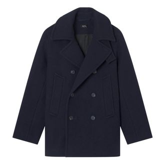A.P.C. Caban - - Coats - Herren - Blau - M
