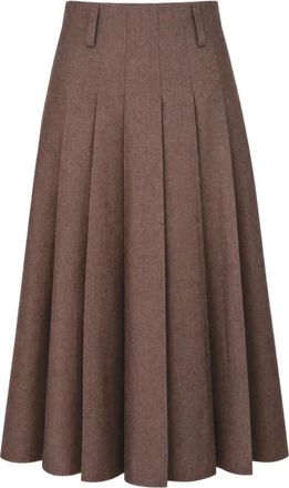 Bruuns Bazaar Damen, R&ouml;cke, Braun, XSGr&ouml;&szlig;e