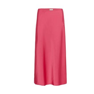 Kaffe Femme, Jupes, Rose, Taille: 38 FR Élégante jupe framboise