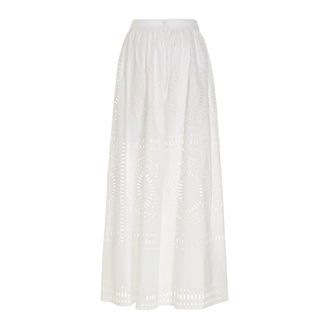 Alberta Ferretti Femme, Jupes, Blanc, Taille: 38 FR Womens Skirts Clothing White Ss23