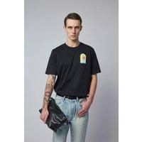 Casablanca Black Jersey T-shirt