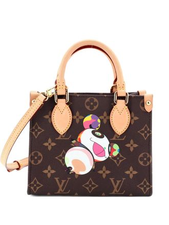 Louis Vuitton x Takashi Murakami OnTheGo Tote Limited Edition Monogram Panda BB shoulder bag - Marron