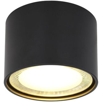 Globo Lighting Deckenleuchte - Serena - schwarz - metall - ø 11cm - led - Globo