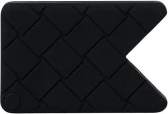 Bottega Veneta Homme, Accessoires, Noir, Taille: ONE Size Porte-cartes &eacute;l&eacute;gant en silicone