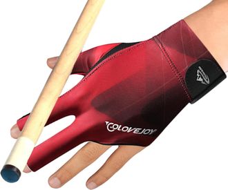 Generic Billard-Handschuhe - atmungsaktiver Queue-Handschuh | Sportzubeh&ouml;r f&uuml;r die rechte und Linke Hand | Fl&uuml;ssiges Scrollen, Aufnahmegenauigkeit | Ideal f&uuml;r