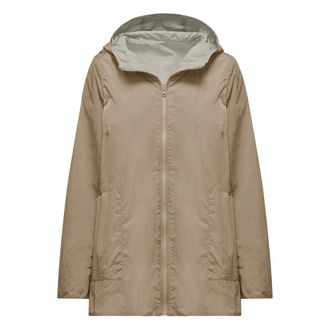 Bomboogie Femme, Vestes, Beige, Taille: 38 FR Imperm&eacute;able R&eacute;versible