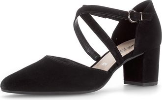 Gabor Damen Klassische Pumps, Frauen Pumps,Basic,Derby,Silber,rosa,grau,beige,Lack,braun,klassisch,Komfort-Mehrweite,pink,schwarz,41 EU / 7.5 UK