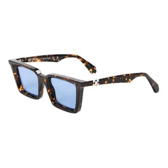 Off-white Off White - Dalton Quadratisch-Sonnenbrille f&uuml;r Herren/Damen Unisex (Blau)