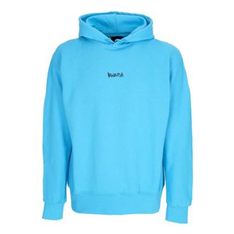 Disclaimer Baumwollkapuzenpullover mit gerippten B&uuml;ndchen - - Sweatshirts & Hoodies - Herren - Blau - L