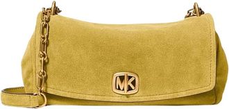 Michael Kors Bryant Kleine Wildleder Umh&auml;ngetasche - - Bags - Damen - Gr&uuml;n - ONE SIZE
