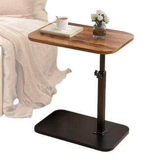 Generic Endtisch - 360 Grad rotierender Endtisch f&uuml;r kleine Rohlinge | Formbank Beistelltisch, schmal und kompaktes Desktop-Design, langlebige Konstruktion id