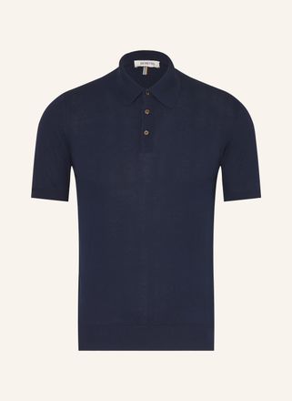 Distretto 12 Distretto 12 Strick-Poloshirt Carrara blau