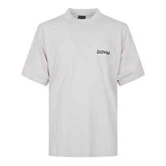 Balenciaga Masking Tape T-Shirt - - Tops - Herren - Wei&szlig; - S