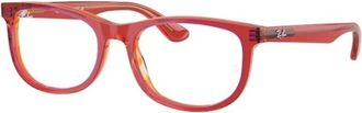 Ray-Ban unisex, Accessoires, Rouge, Taille: 48 MM Junior Ry1642 3998 Lunettes
