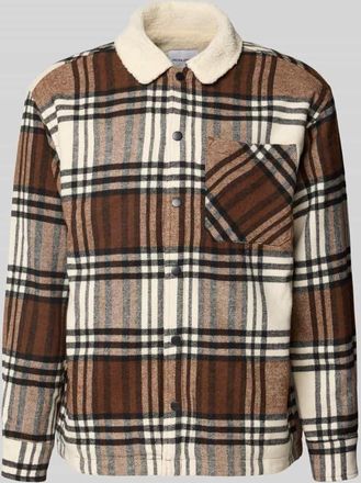 Jack & Jones Regular Fit Hemdjacke mit Teddyfell Modell ZAC