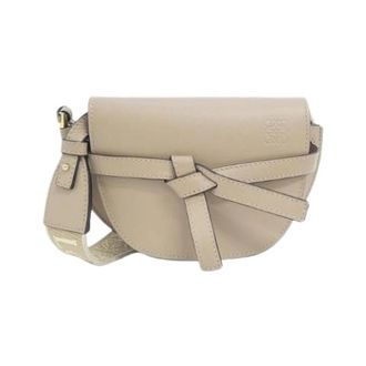 Loewe Pre-owned Gate Dual Mini Calf Shoulder Bag - - Pre-owned - Damen - Beige - ONE SIZE