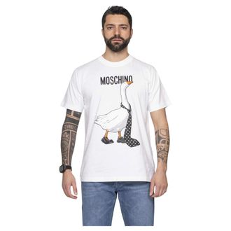 Moschino Herren, Oberteile, Wei&szlig;, LGr&ouml;&szlig;e