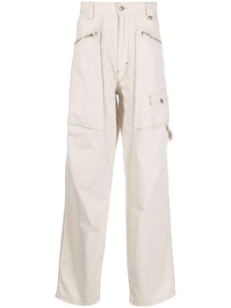 Isabel Marant jean Parker à coupe droite - Tons neutres