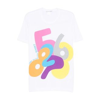 Comme Des Gar&ccedil;ons Stilvolle T-Shirts und Polos - - Tops - Herren - Wei&szlig; - M