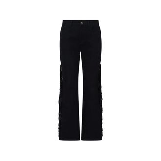 Liu Jo Jean droit - Femme - Jeans - Noir - Taille: 42 FR