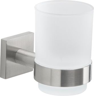 Gedy Zahnbürstenhalter Fuji gebürstet