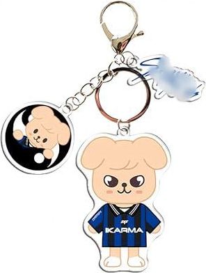 Generic Stray-kids Porte-clés SK-ZOO Porte-clés KARMA Porte-clés SK-Z Porte-clés Acrylique, Seung Min, 5cm