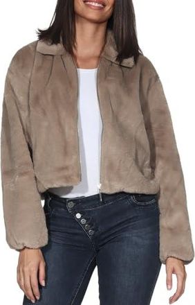 Only Onldana Life Veste en fausse fourrure Cc OTW pour femme, Gris clair, x_l