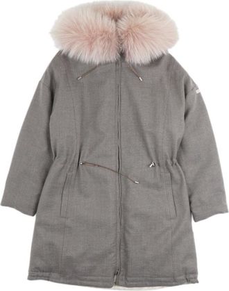 DIEGO M Femme, Manteaux, Gris, Taille: 34 FR Parkas