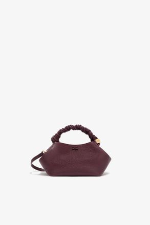 Ganni Small Bou Bag in Bordeaux Rouge - Pour Femme