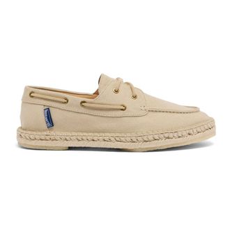 Vilebrequin Homme, Chaussures, Beige, Taille: 42 EU Canvas Mocassins Solid
