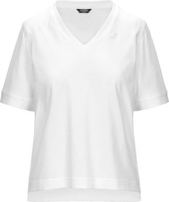 K-Way Femme, Tops, Blanc, Taille: 38 FR K2148Fw T-shirt