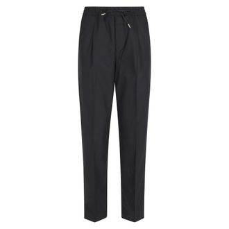 BRIGLIA 1949 Femme, Pantalons, Noir, Taille: 44 FR Pantalon Pliss&eacute; Wimbledon