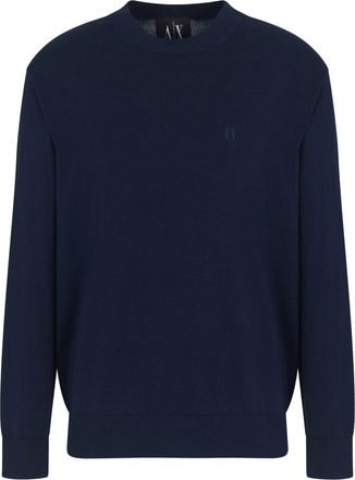 A|X Armani Exchange Pull &agrave; col rond - Homme - Pulls - Bleu - Taille: XL