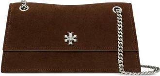 Tory Burch Femme, Sacs, Brun, Taille: ONE Size Sac bandouli&egrave;re &agrave; fermoir pivotant Kira