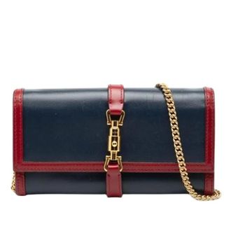 Gucci Pre-owned Jackie 1961 Wallet on Chain - - Pre-owned - Damen - Blau - ONE SIZE