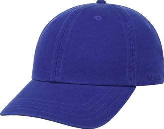 Stetson Rector Baseball Cap Damen/Herren |, Saphirblau, 6 7/8-7 3/8