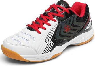 Generic Chaussures Multi-Sports Badminton Homme & Femme Plaque Anti-Torsion, Mesh Respirant, Semelle MD Amortissante et Caoutchouc Antid&eacute;rapant pour Entra&icirc;nem