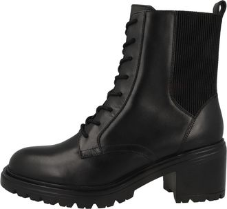 Geox Damen D Damiana Ankle Boot, Black, 38.5 EU
