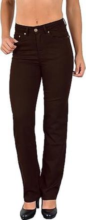 ESRA Pantalon Femme Pantalons Femmes Taille Haute Pantalon en Femme de Grande Taille T101