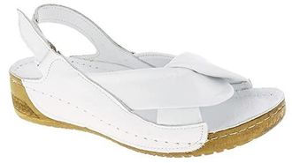 Andrea Conti Mules pour Femme, Blanc, 41 EU
